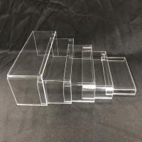 China Cosmetics Acrylic Riser For Counter Stand Department Store Showing Shoe Clear Display Family for sale