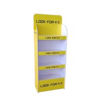 China supermarket coffee promotion  floor display stand customized food acrylic display rack retail store snack display rack for sale
