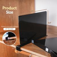 China 2022 selling acrylic shelf partition acrylic shelf partition for sale