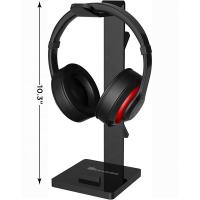 China Acrylic Display Rack for Earphone Headphone Game Headset Headphone Holder with Cable Organizer for sale