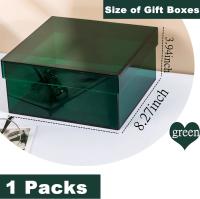 China High Quality PMMA Acrylic/Lucite Display Racks Wedding Gift Box for sale