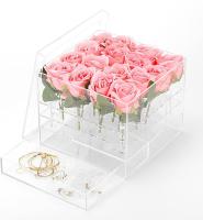 China High quality PMMA acrylic / lucite wedding gift box for sale
