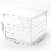 China High quality PMMA acrylic / lucite wedding gift box for sale