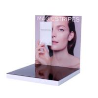 China Shop Retail Countertop Advertising Jewelry Cosmetic Storage Display Box Holder Clear Lid for sale