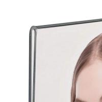 China Custom Cosmetic Bottle Acrylic Perfume Display Stand For Home Shop Paper Insert Removable for sale