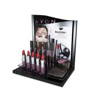 China Acrylic Lipstick Display Stand For Shop Holder Cosmetic Storage Display Box Cosmetics Pos Display for sale