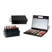 China Acrylic Lipstick Display Stand For Shop Holder Cosmetic Storage Display Box Cosmetics Pos Display for sale
