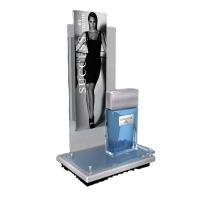 China Luxury Desktop Cosmetic Bottle Acrylic Perfume Stand Organizer Cosmetic Storage Display Box for sale