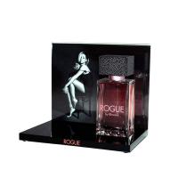 China Luxury Desktop Cosmetic Bottle Acrylic Perfume Stand Organizer Cosmetic Storage Display Box for sale