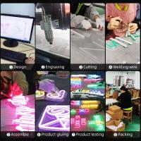 China Outdoor Waterproof LED Neon Light Signs Acrylic Flex Electronic Lamp Room Bar for sale