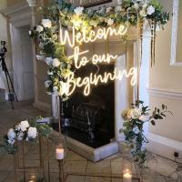 China Custom Led Neon Acrylic Sign Flex Outdoor Room Birthday Wedding Party for sale