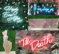 China Acrylic Neon Sign Board Led Box Advertising Sign For Christmas Decoration for sale