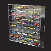 China Small Acrylic Toy Display Case Toy Car Model Stand Storage Box Cabinet for sale