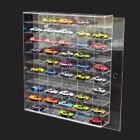 China Small Acrylic Toy Display Case Toy Car Model Stand Storage Box Cabinet for sale