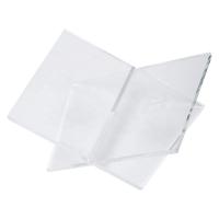 China Custom Acrylic Open Book Display Stand For Portable Assembly Bookstand for sale