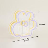 China Perspex Neon Acrylic Vase Lucite Small Bud Clear Gold Crystal Nordic Glass Home Display Stand for sale