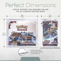 China ETB Display Case Magnet Lid Acrylic Booster Box Display Screw Assembly Closure Protector for sale