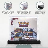 China ETB Display Case Magnet Lid Acrylic Booster Box Display Screw Assembly Closure Protector for sale