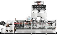 China SUS304 Zipper Pouch Packing Machine AC380V 50HZ Horizontal For Food Juice for sale