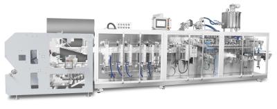 China Rolling Stand Up Pouch Filling Machine Horizontal Form Potato Chips Pouch Packing Machine for sale