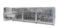 China 70Bags/min Zipper Pouch Packing Machine Electric Driven for Food Commodity Medical for sale