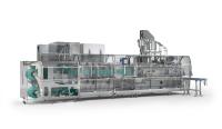 China Horizontal 0.5MPa Zipper Pouch Packing Machine PLC  Control Food Products Packing Machine for sale