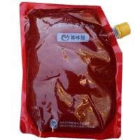 China 380V Horizontal Pouch Packing Machine Blueberry Strawberry Jam Liquid Sachet Packing Machine for sale