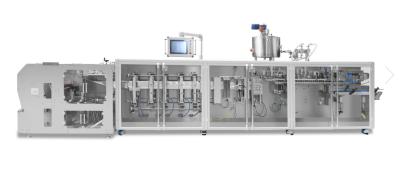 China Automatic Zipper Bag Packing Machine 4.5kw ORMON Servo Motor For Block Granular Paste for sale