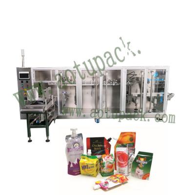 China 5.0kw Doypack Packing Machine 30-80 Bags/min For Liquid Powder Granule for sale