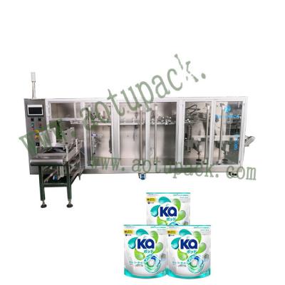 China Doypack Pouch Sachet Filling Packing Machine Automatic For Laundry Bead for sale