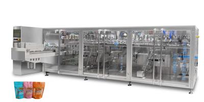 China Doypack Zipper Pouch Packing Machine 5.5kw High Speed 70 Bags/Min Packing Machine for sale