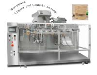 China Zipper Stand Up Pouch Packing Machine Automatic food Packaging 2 sets Filling head for sale