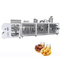 China max 1200ml Horizontal Pouch Packing Machine 70Bags/min For Spicy Strip Gluten for sale