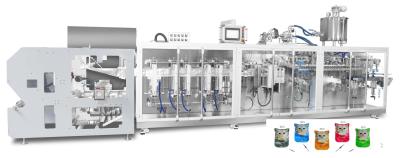 China Stand Up Pouch Liquid Detergent Pouch Packing Machine 5.5kw With Servo Motor for sale