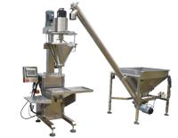 China SUS 304 Protein Powder Jar Filling Machine For Low Fluidity Powder for sale