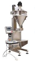 China 1.4kw Powder Bottle Filling Machine For Low Fluidity Matcha Cocoa for sale