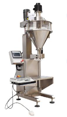 China 1.4kw Powder Bottle Filling Machine For Low Fluidity Matcha Cocoa for sale
