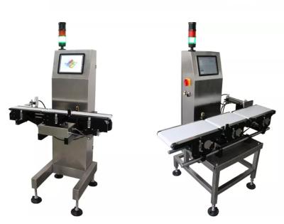 China Continuously adjustable Conveyor Belt Weighing Scale tolerance alarm In Line Checkweigher for sale