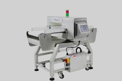 China Touch Screen Food Metal Detector Machine FE0.8 SUS1.5 Stainless steel waterproof for sale