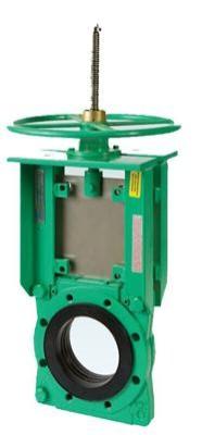 China 2 - 48 Inches Knife Gate Valve With DIN Design Standard Pressure Range 0 - 10MPa for sale