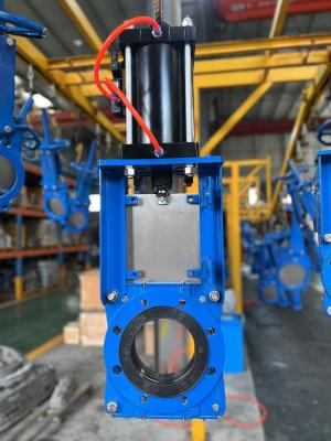 China Quick Open Flow Characteristic Renew Seat Knife Gate Valve for Slurry Performance for sale