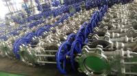 China 0-10MPa Pressure Range Knife Gate Valve For Water With PTFE Seat Material for sale