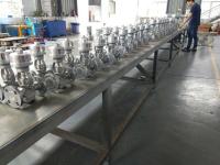 China Max 40 Bar High Temperature Piston Operated Control Valve for sale