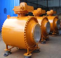 China Blowout Proof 2500lb Trunnion Ball Valve for Industrial Fluid Control for sale