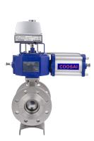 China DN15-DN1200 Electric Segment Ball Valve with Electric Operation Method for sale