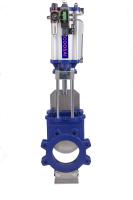 China Unidirectional DN600 Stainless Steel Knife Gate Valve for sale