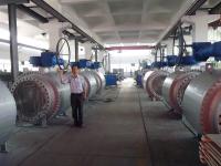 China 600LB NPS 2 Trunnion Ball Valve for Temperature Applications for sale