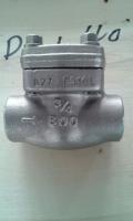 China Petroleum Industry Forged Swing Non Return Valve for sale