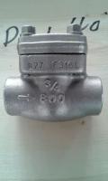 China Petroleum Industry Forged Swing Non Return Valve for sale