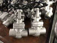 China Forged Steel NPT & SW End Globe Stop Valve for sale